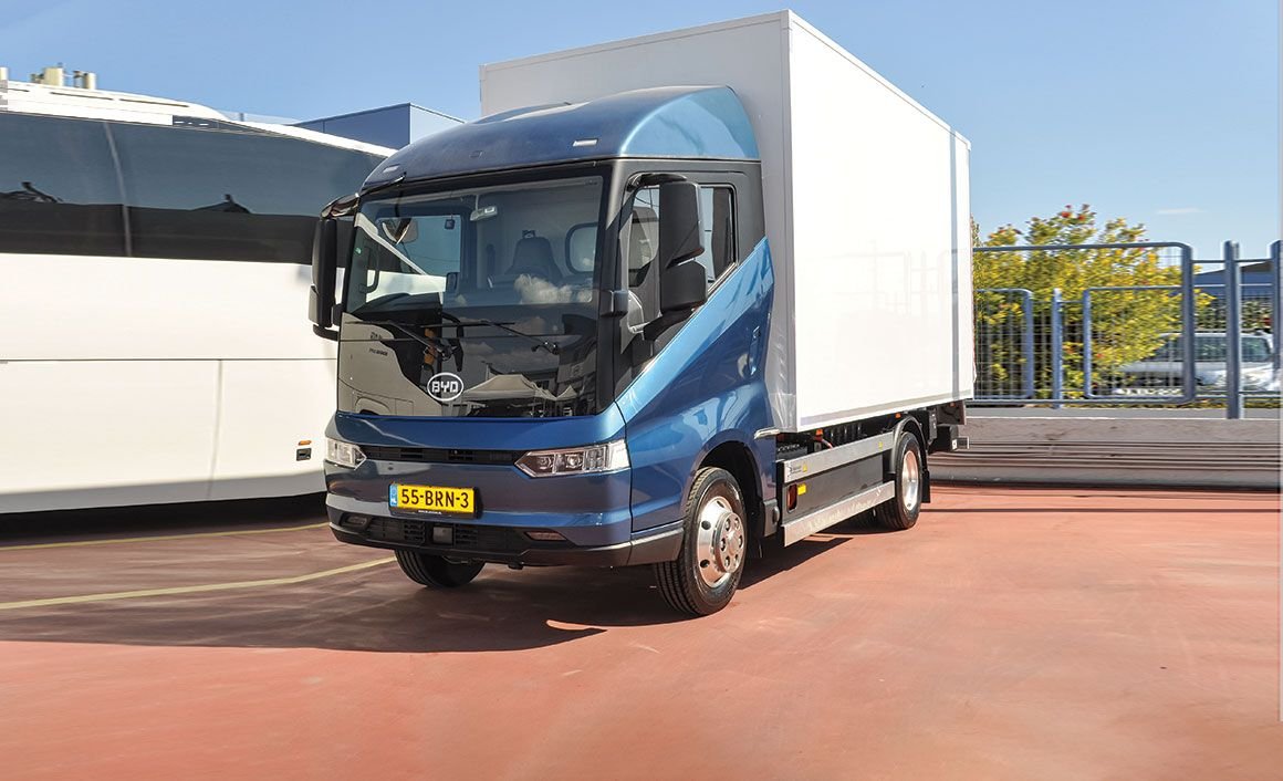 BYD ETM6 Ηλεκτρικό φορτηγό 7,5 τόνων για αστικές μεταφορές/ διανομές ...