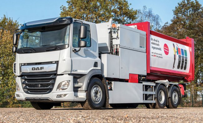Τώρα και 3άξονο ηλεκτρικό DAF CF | Ηλεκτροκίνηση